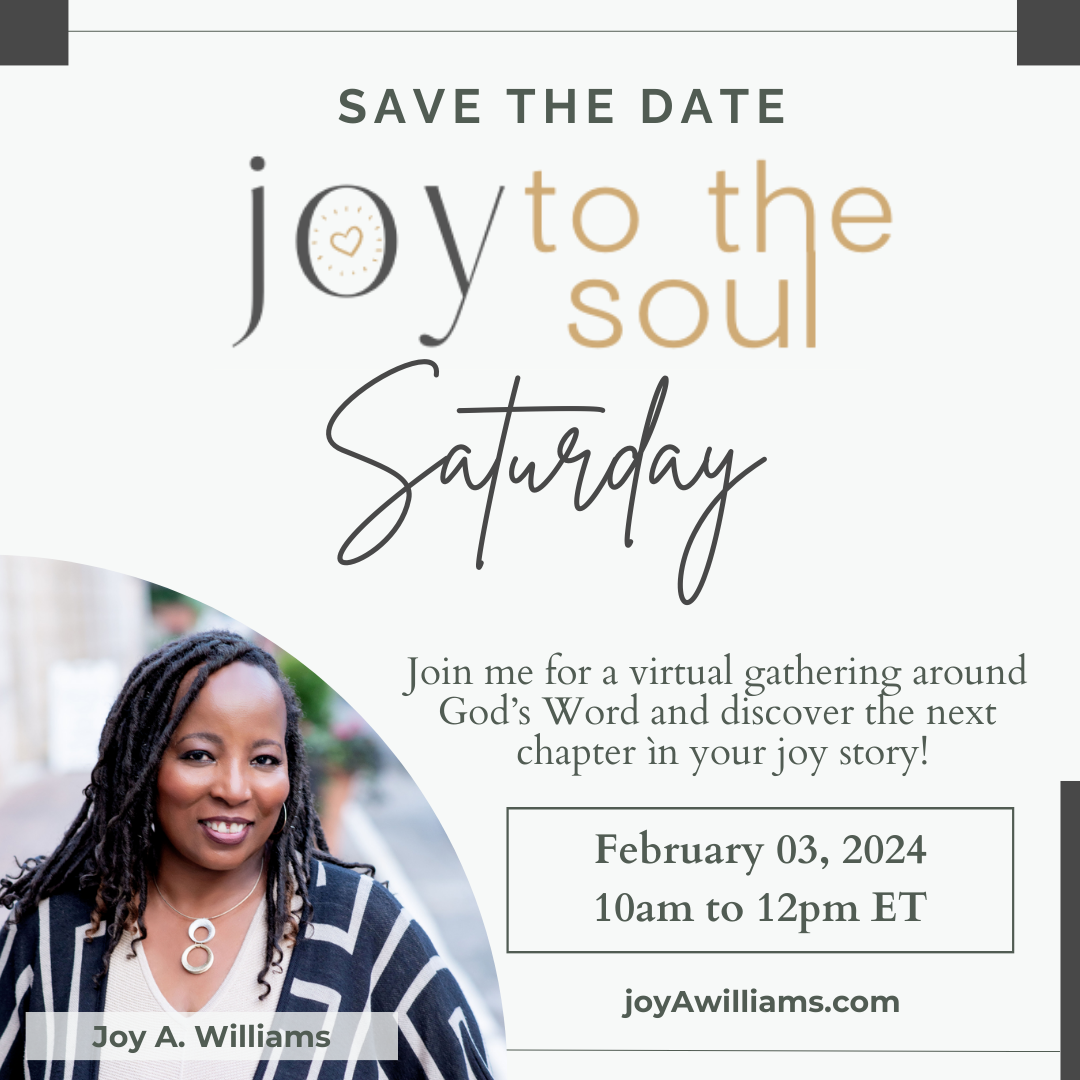 How will you find joy this year? - Joy to the Soul